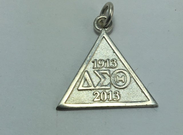 Delta Sigma Theta Sterling Silver Charms & Pendants | Shukri's Goldsmiths
